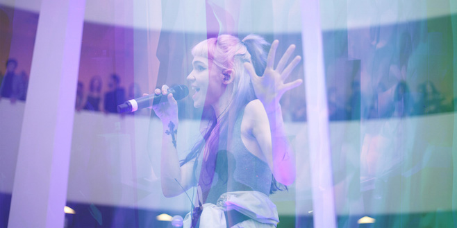 Watch Grimes and Aristophanes perform Scream live | Music News | Crack ...