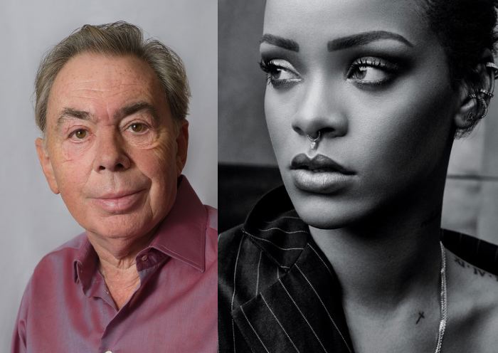 Andrew Lloyd Webber reckons he discovered Rihanna