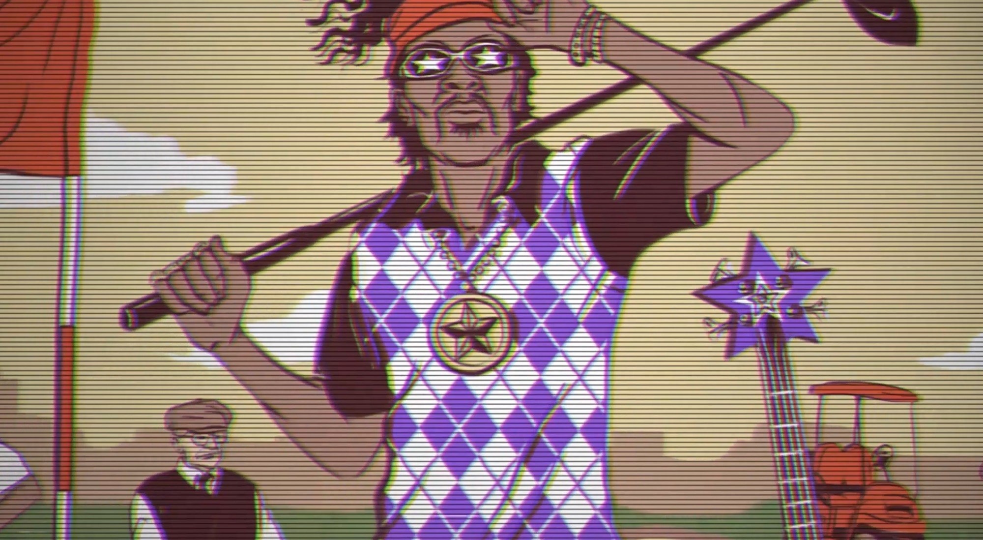 Watch the colourful cartoon video for funk God Bootsy Collins' 'Ladies ...