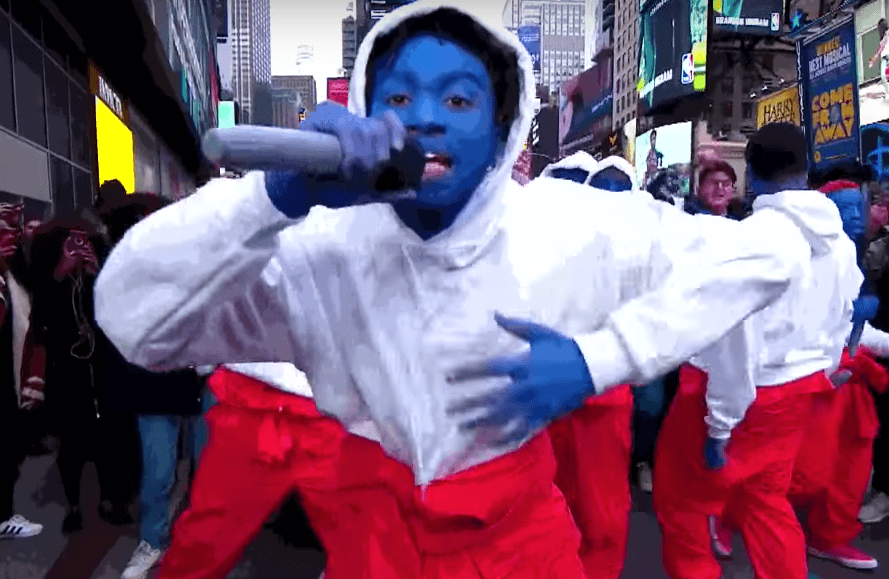 Watch Brockhampton take over Times Square with TRL performance of ‘Boogie’