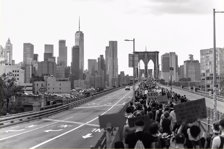 Photos of the Revolution launch charity print sale