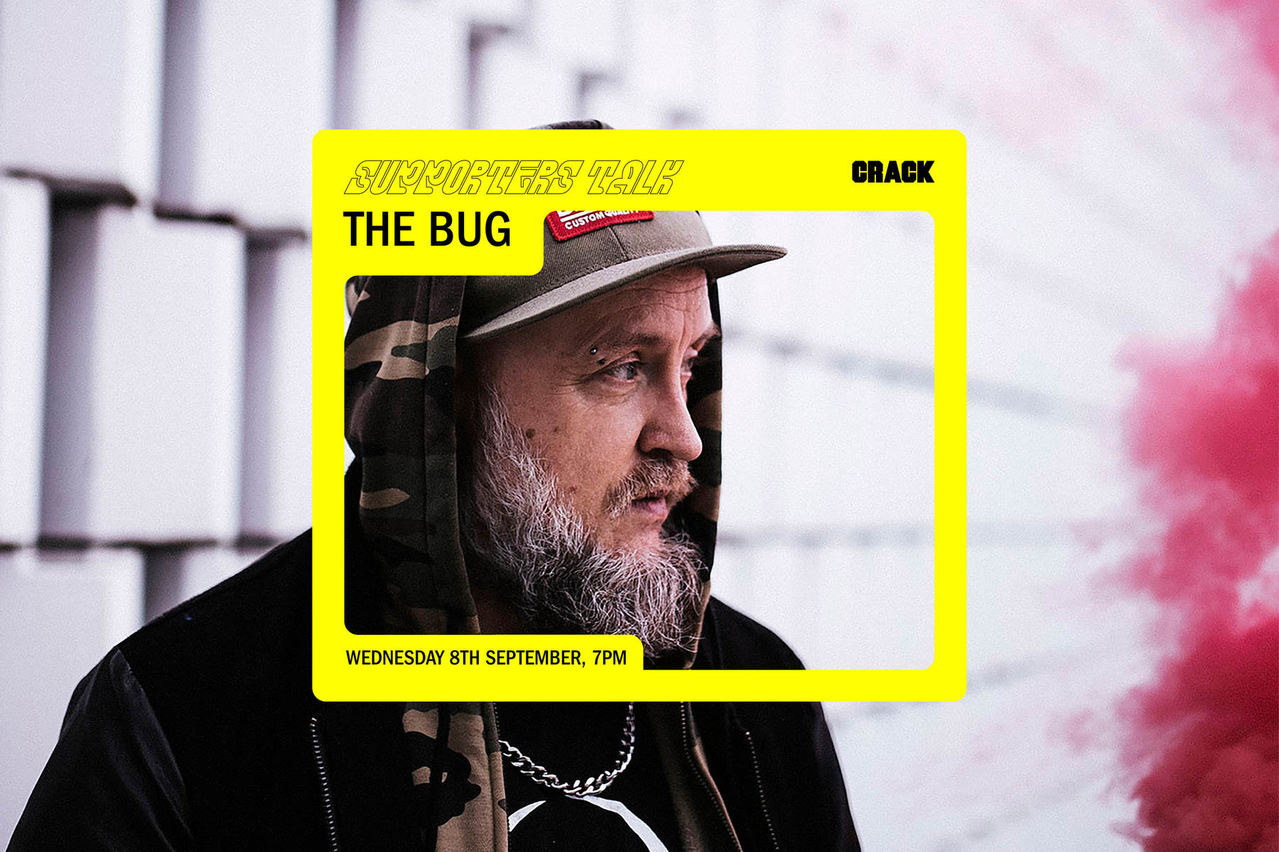 Join a live Q&A with The Bug in the next Crack Supporters Talk