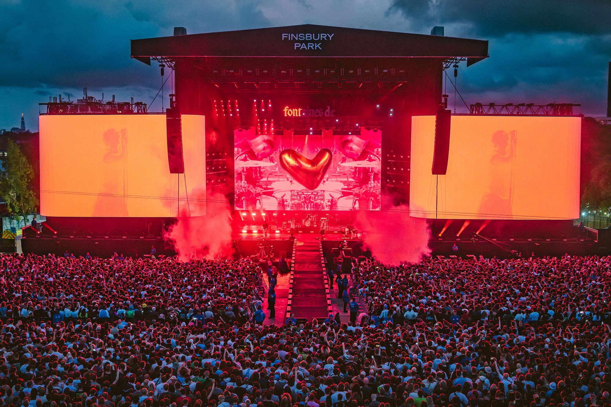 How Fontaines D.C.'s biggest show yet came to life on stage